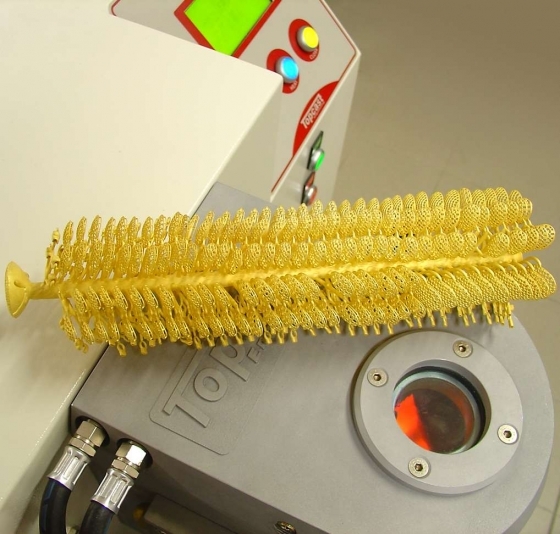 Casting gold jewelry with a Topcast TVC vacuum casting machine - Topcast
